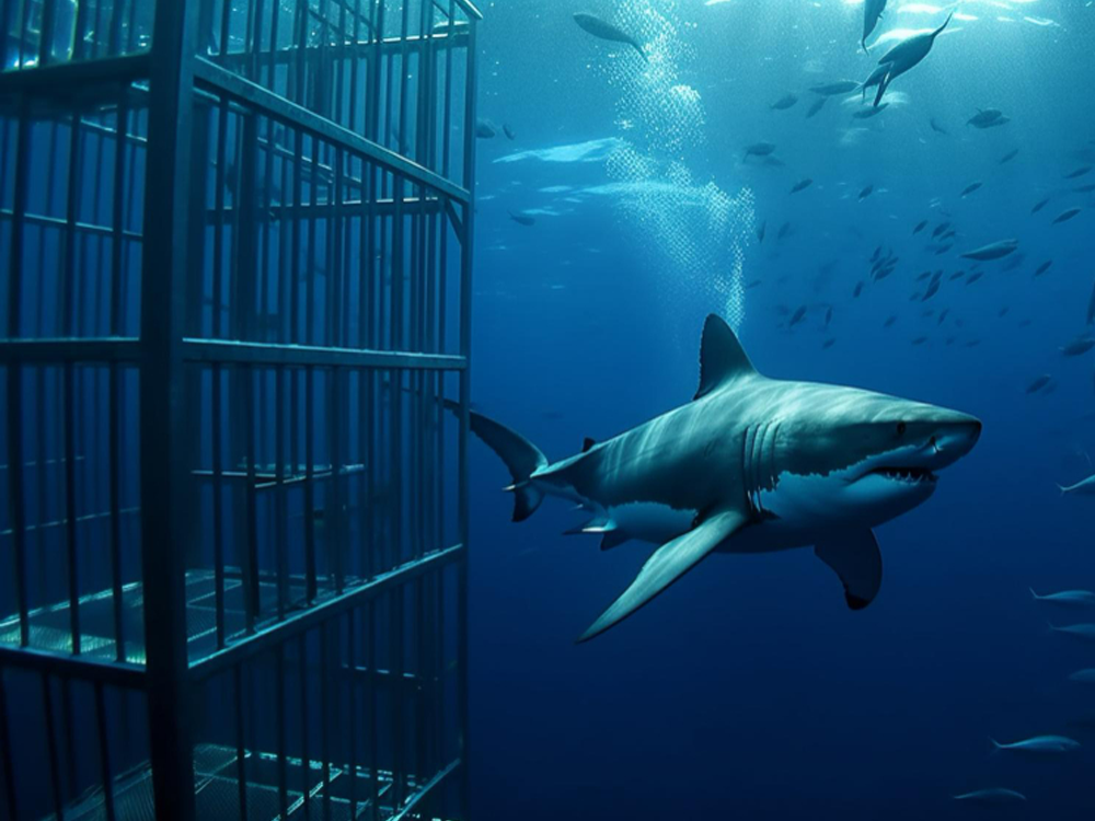 Shark Cage Diving - Outreach Africa